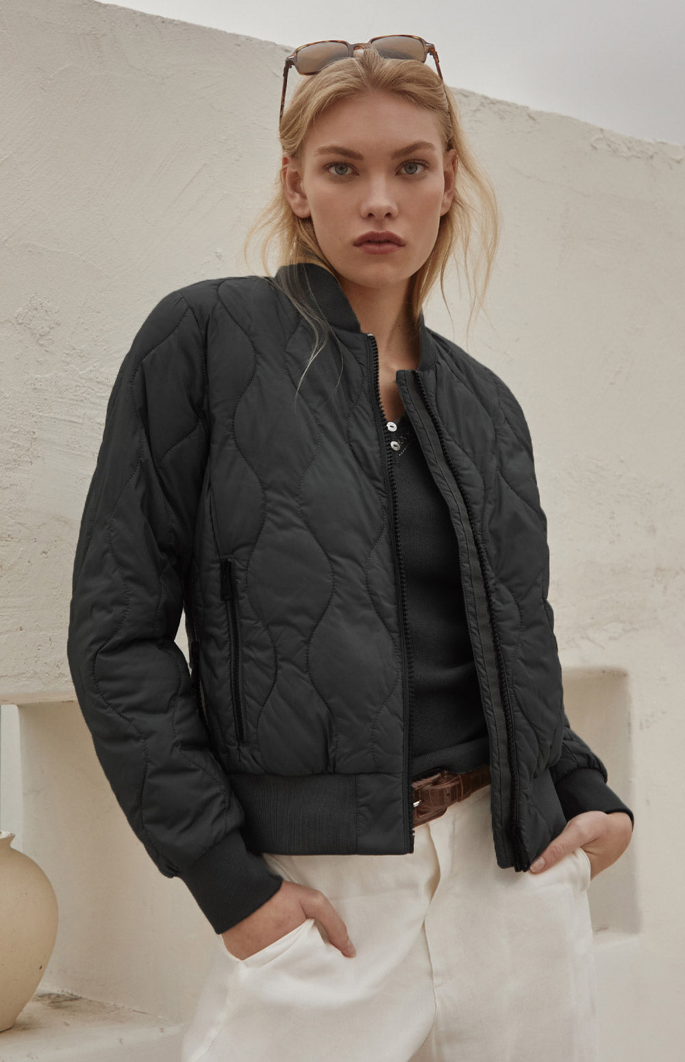 Metro Bomber Jacket, Black | Alp N Rock | Women's Jacket