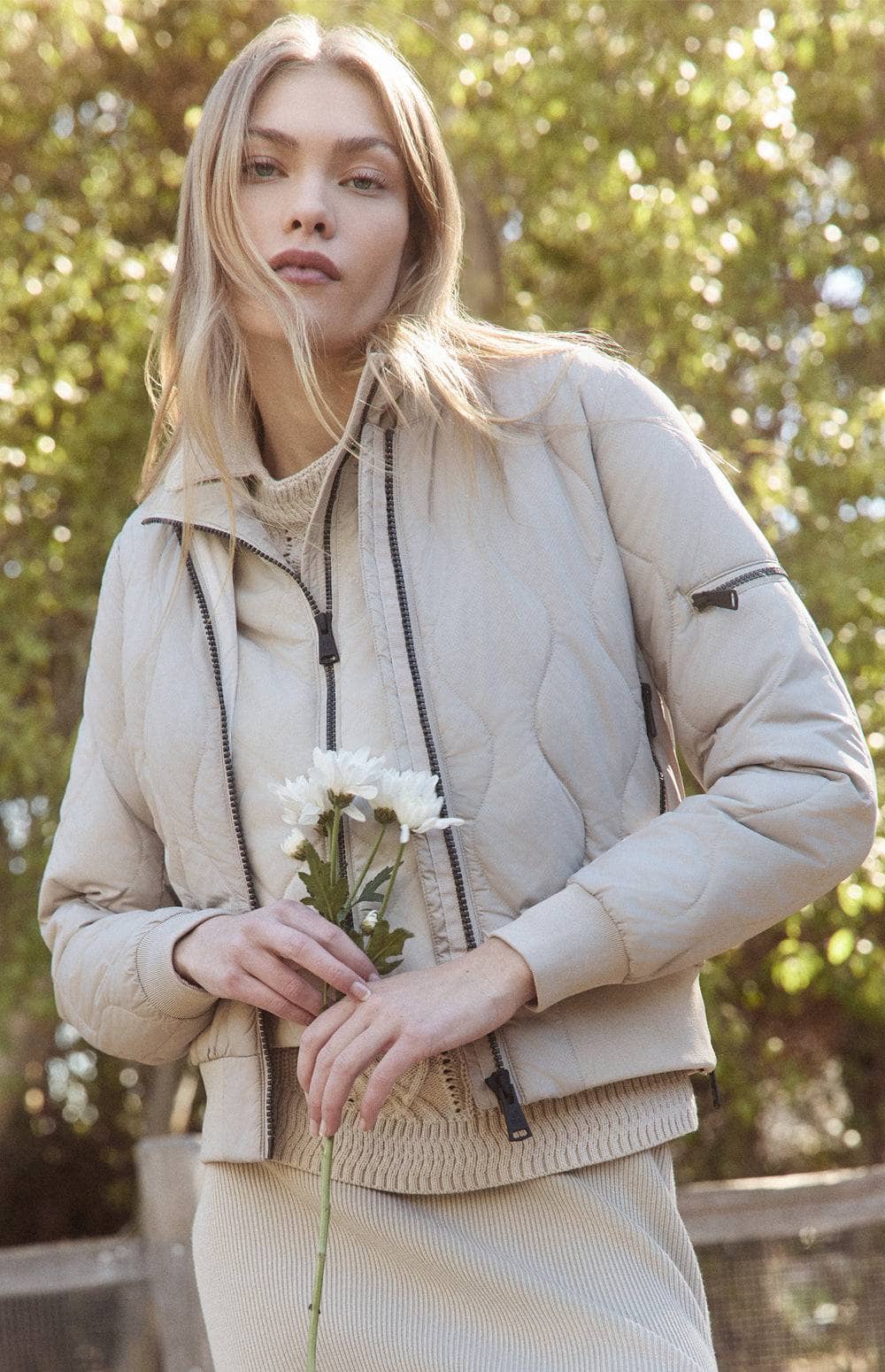 Metro Bomber Jacket, Stone | Alp N Rock | Women's Jacket